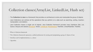 JAVA(UNIT 4) | PPTX | Programming Languages | Computing