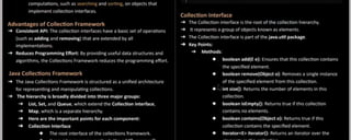 java unit 4 pdf - about java collections | PPT | Free Download