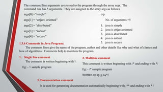 INTRODUCTION TO JAVA | PPT
