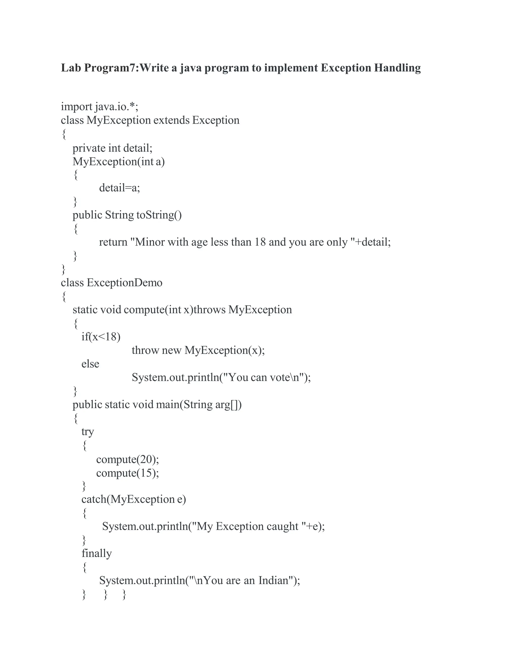 Exception Handling Multithreading Fundamental Of Exception Exception 7466