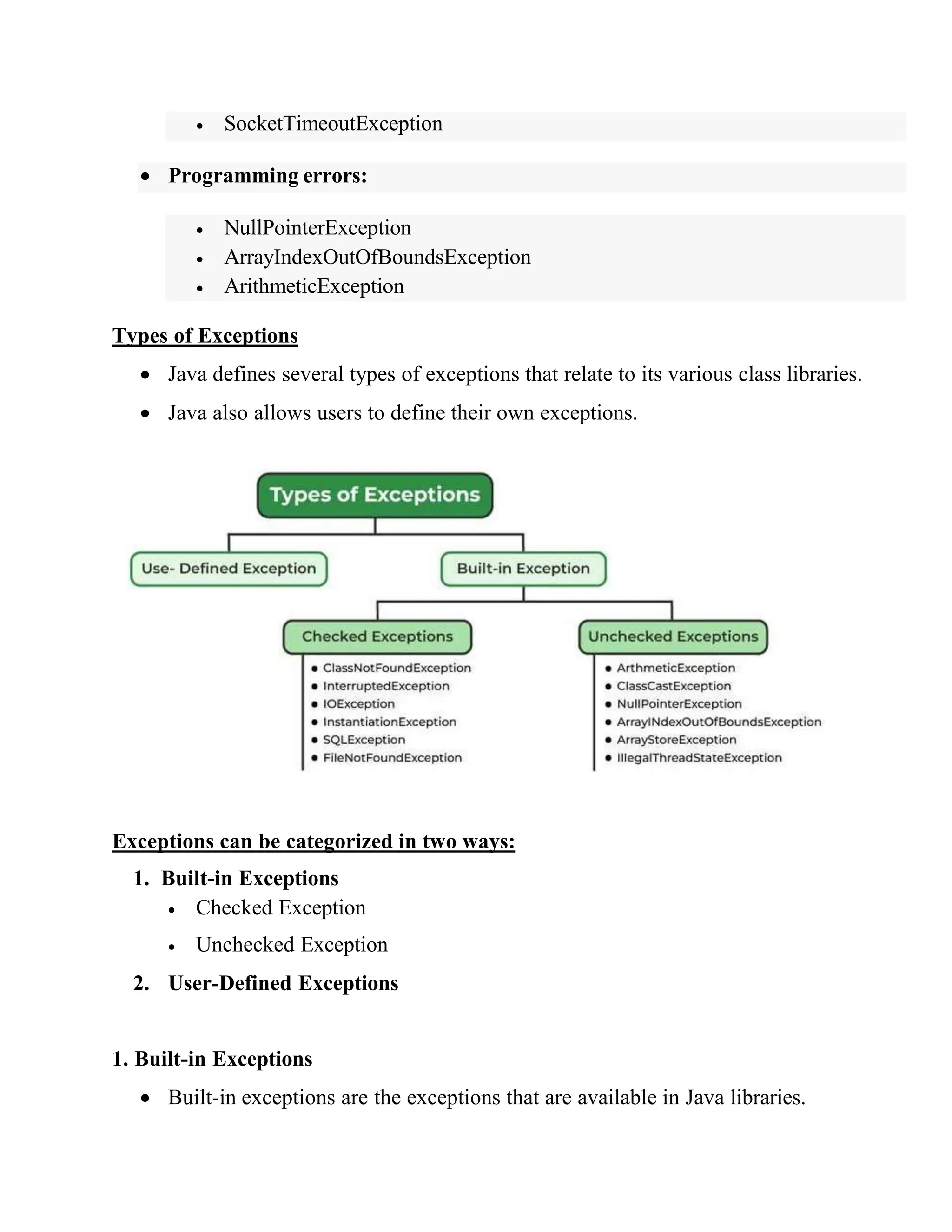 Exception Handling Multithreading: Fundamental of Exception; Exception ... Exception Handling Multithreading: Fundamental of Exception; Exception ...