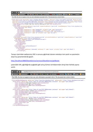 Java ve axis2 framework ile web service yayınlamak | PDF