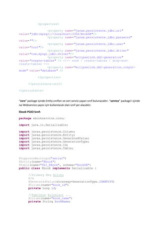 Java ve axis2 framework ile web service yayınlamak | PDF