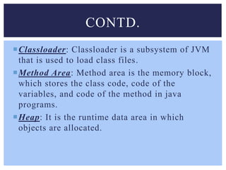 Java virtual machine | PPTX