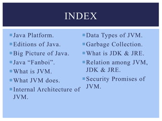 Java virtual machine | PPT | Free Download