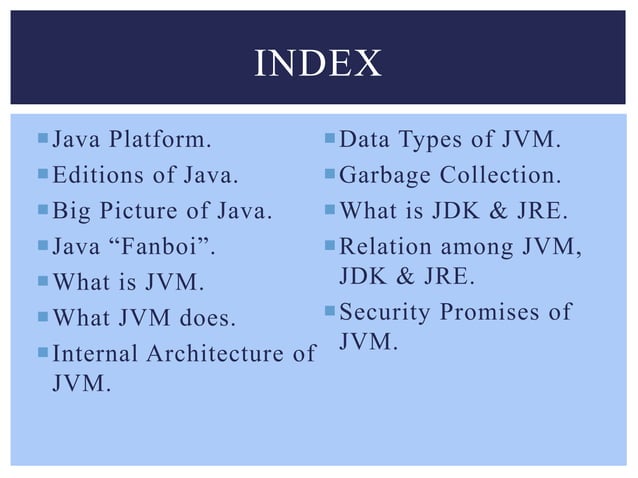 Java virtual machine | PPTX