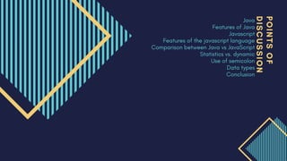 Java vs java script the crucial battle of the beasts | PPT