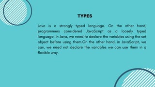 Java vs java script the crucial battle of the beasts | PPT