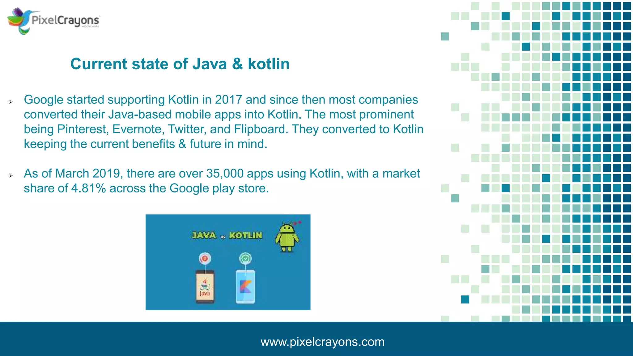 Java vs kotlin | PPTX