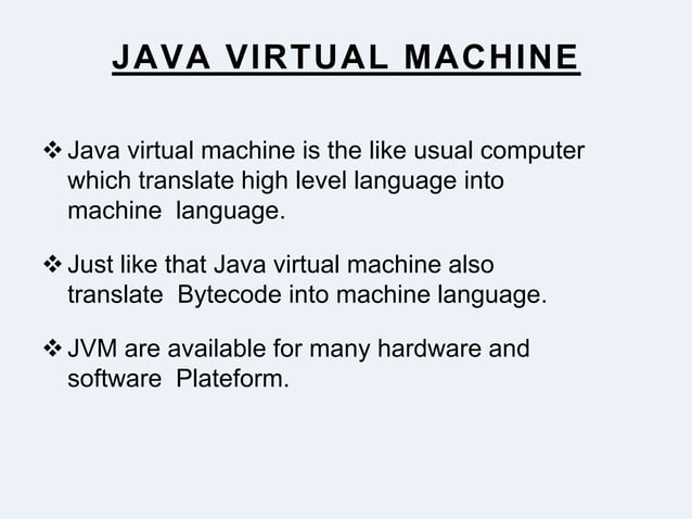 Industrial Training Report on Java Technology. | PPSX