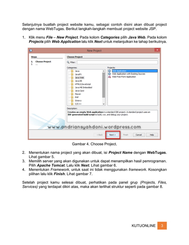 Java Web Form Pendaftaran - JSP | PDF