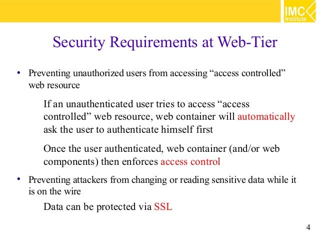 Java Web Programming 99 Web Application Security 6300