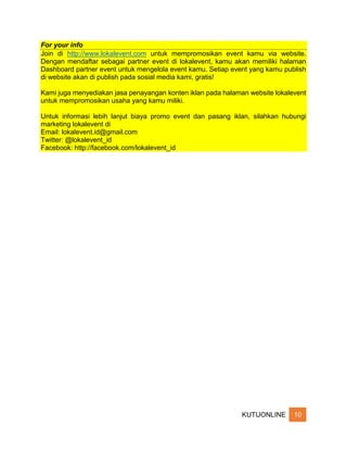 Java web application 2 - membuat template web | PDF