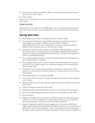 Java Web Frameworks Sweetspots | PDF | Web Development | Internet