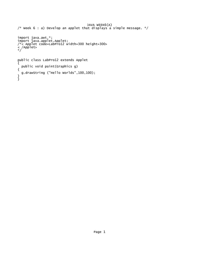 Java Week6(A) Notepad | PDF