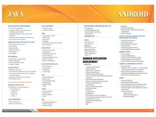 Javawithandroidtraining | PPT