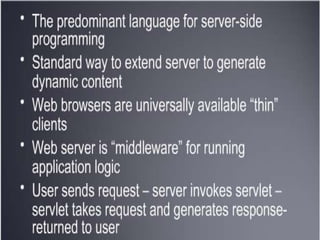 Javax.servlet,http packages | PPT