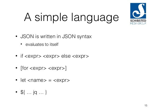 JSLT: JSON querying and transformation