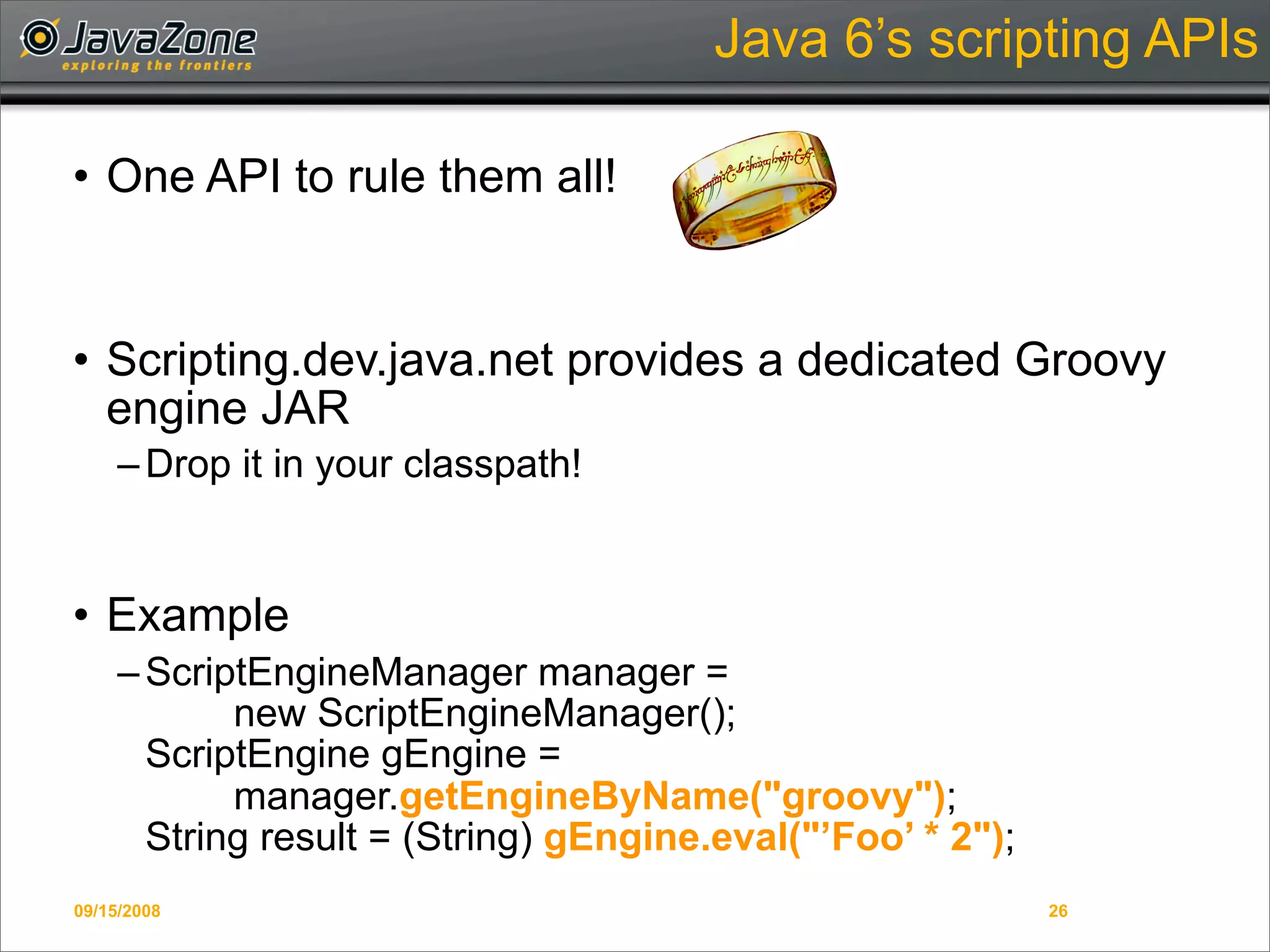 Writing Domain-Specific Languages in Groovy | PPT