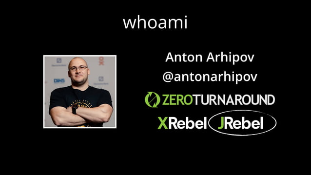 JavaZone 2017 - The Hitchhiker’s guide to Java class reloading | PPT