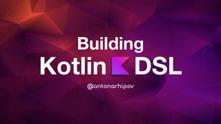 JavaZone 2022 - Building Kotlin DSL.pdf