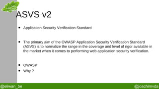 Java zone ASVS 2015 | PPT