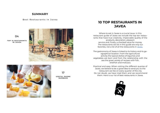 Javea Restaurant Guide | PDF | Bars & Restaurants | Attractions