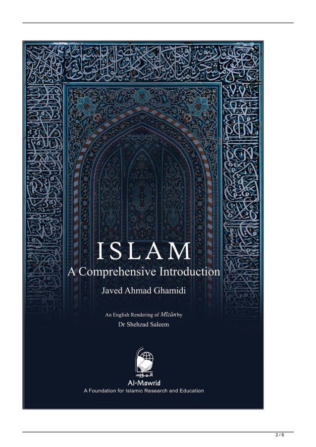 Javed Ahmad Ghamidi Meezan.pdf | Islam | Religion & Spirituality