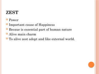 ZEST, Bertrand Russell: The Conquest of Happiness | PPTX