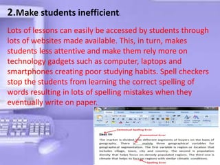 Impact of Computers in Education | PPTX