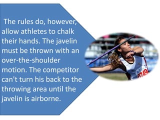 Javelin throw | PPTX