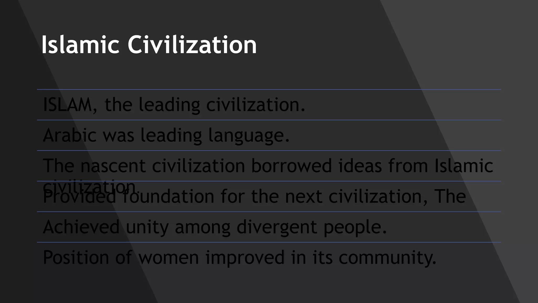 BASIC ELEMENTS OF ISLAMIC CIVILIZATION | PPTX