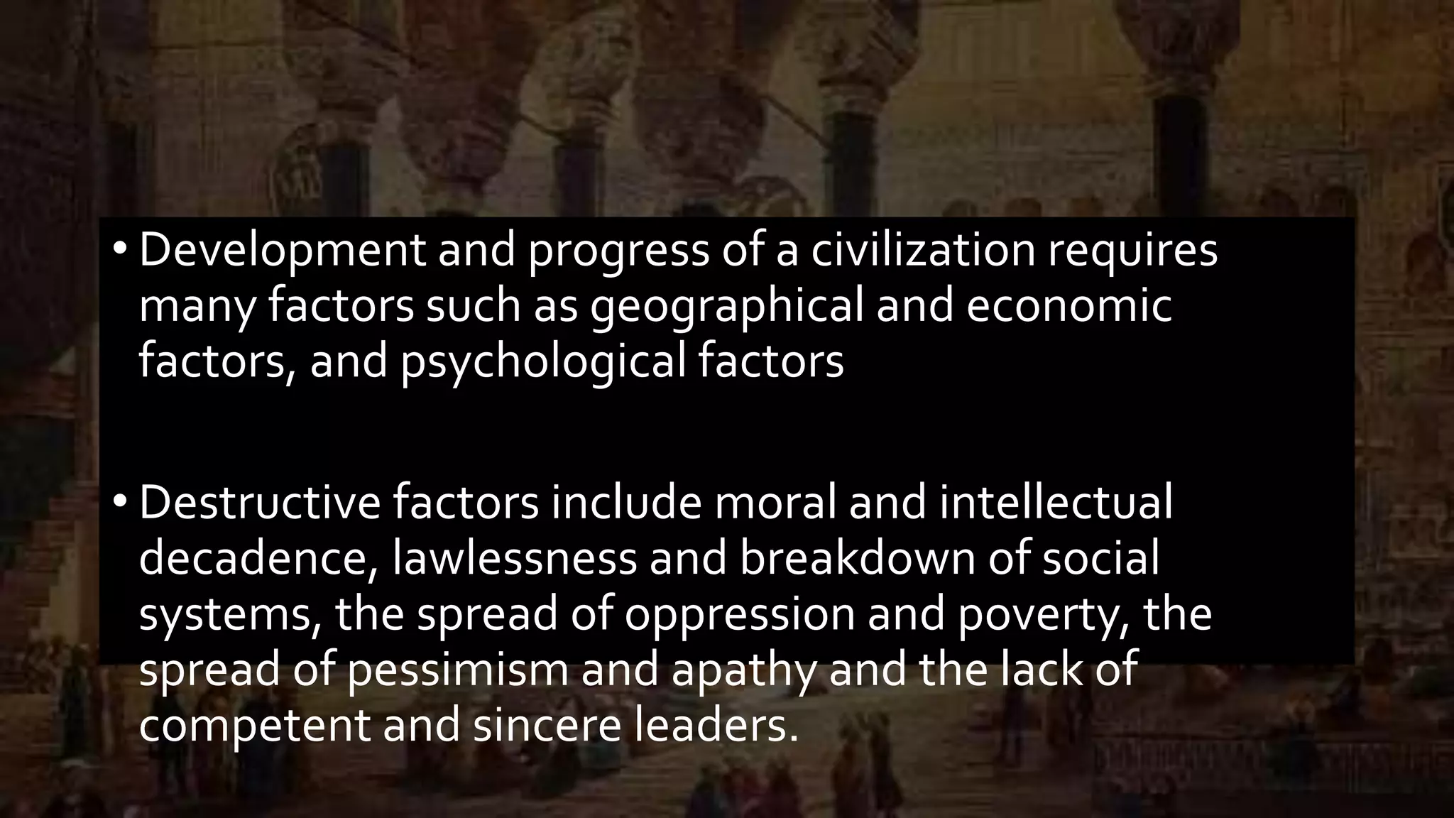 BASIC ELEMENTS OF ISLAMIC CIVILIZATION | PPTX