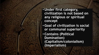 BASIC ELEMENTS OF ISLAMIC CIVILIZATION | PPTX