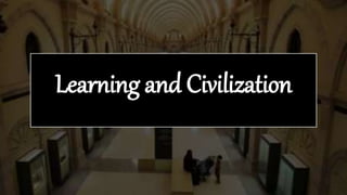 BASIC ELEMENTS OF ISLAMIC CIVILIZATION | PPTX