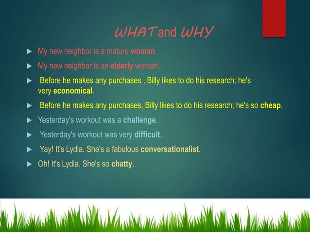 Connotation for the meaning and effect questions for the reading for ...