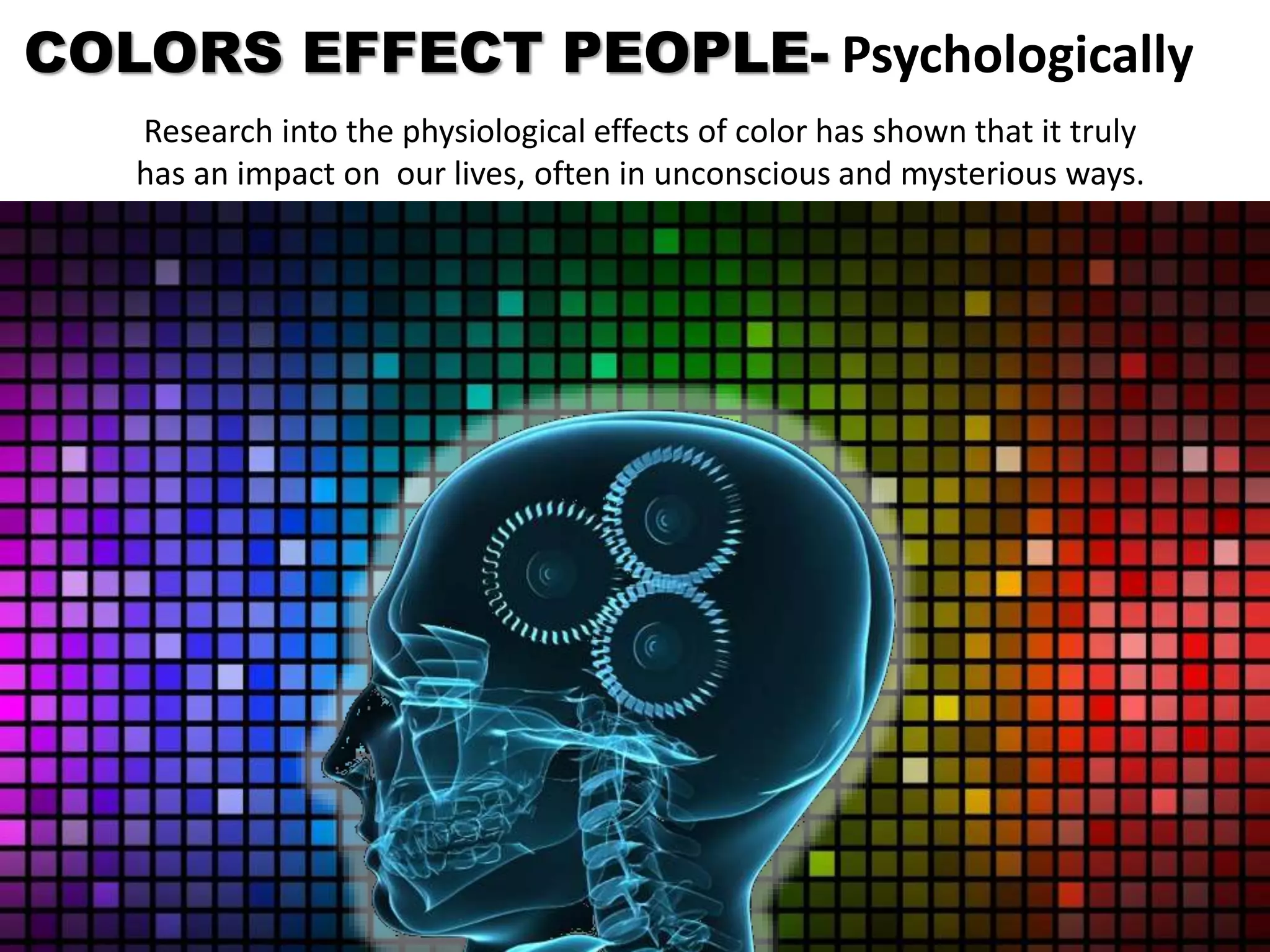 Psychology of colors | PPTX