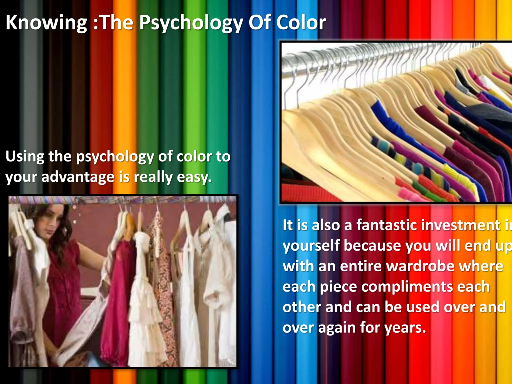 Psychology of colors | PPTX