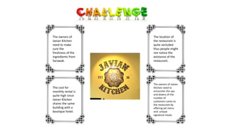 Javian Sarawak Kitchen Presentation | PPTX