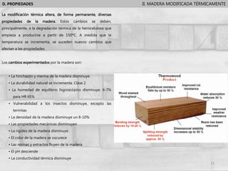 Madera modificada | PPT