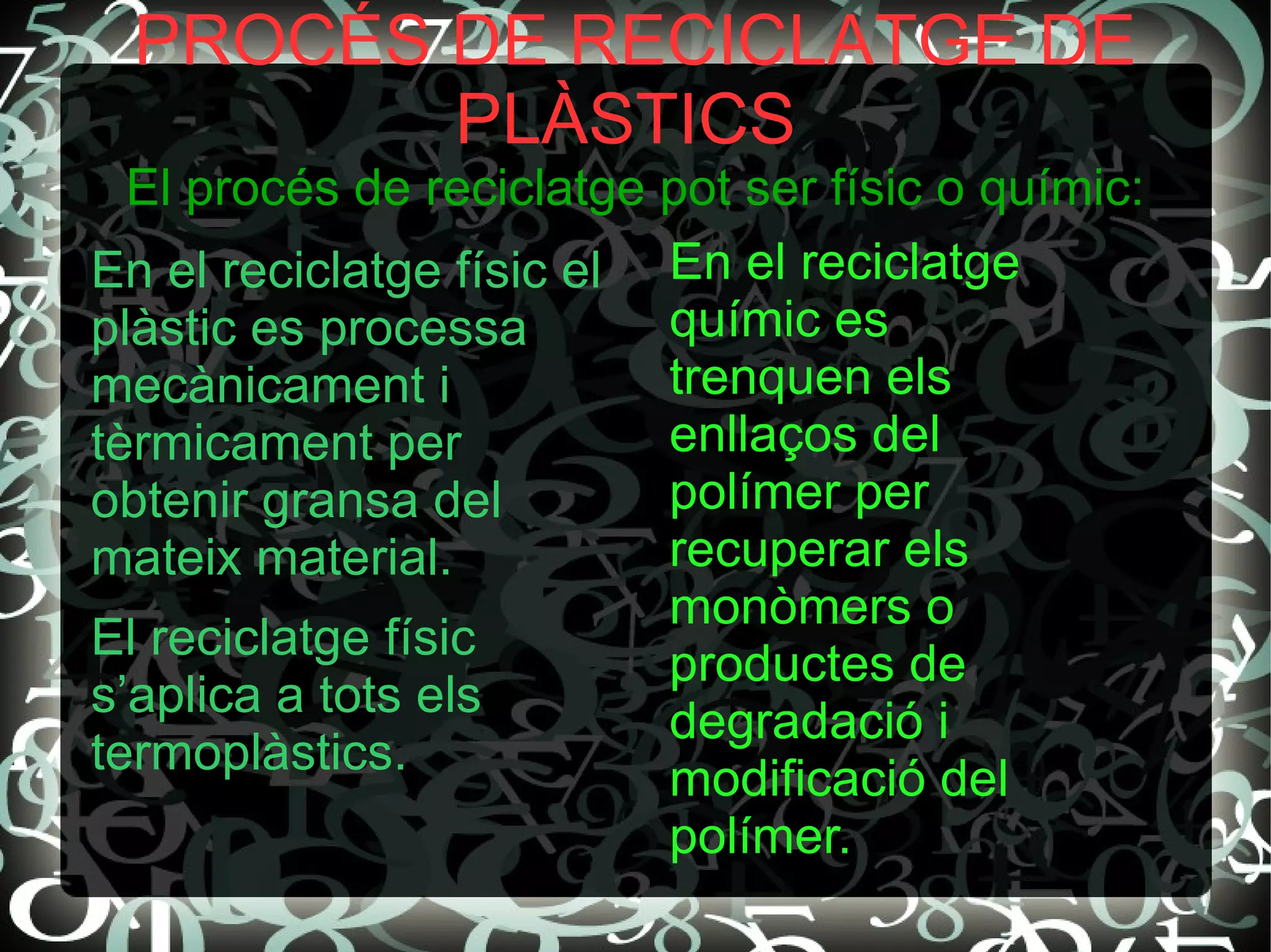materials plastics | ODP
