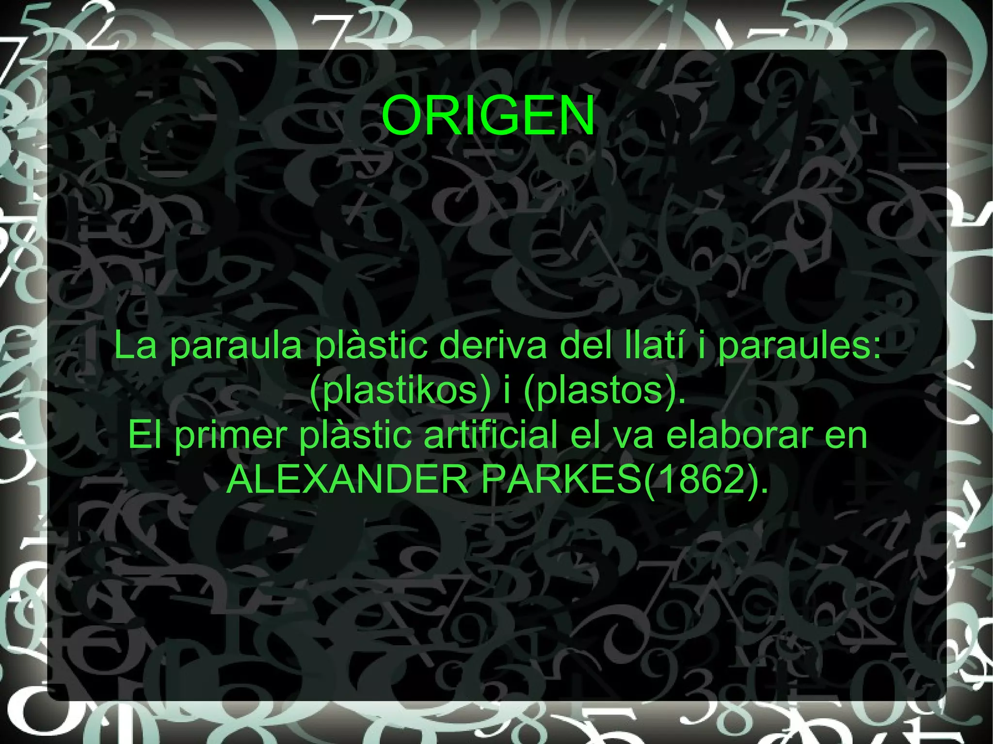 materials plastics | ODP