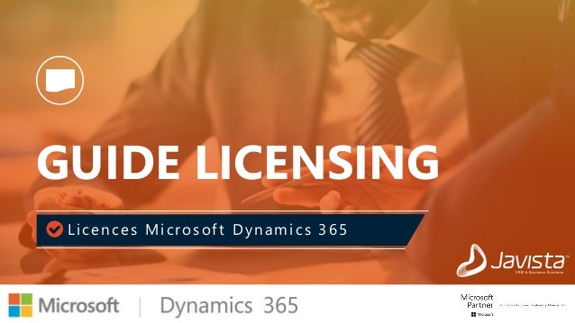 Guide - Licensing Microsoft Dynamics 365