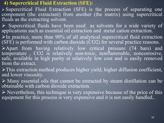 extraction of essential oil from aromatic plants | PPTX