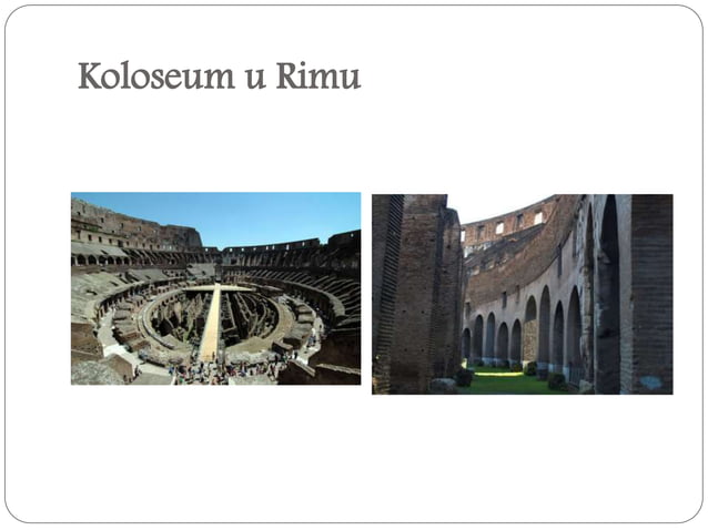 Javne gradjevine u rimu | PPTX