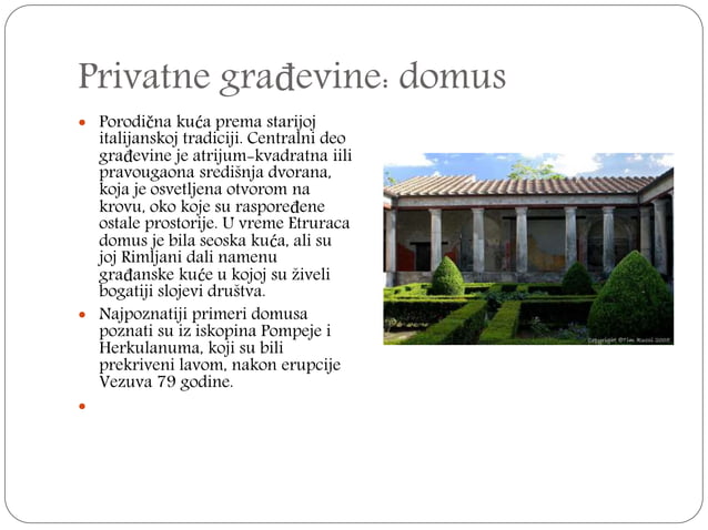 Javne gradjevine u rimu | PPTX