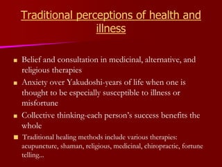 Health and the Japanese People | PPTX