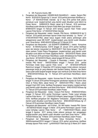 Jawaban 3.c.c lap monitoring dan evaluasi dumas 2018 | PDF