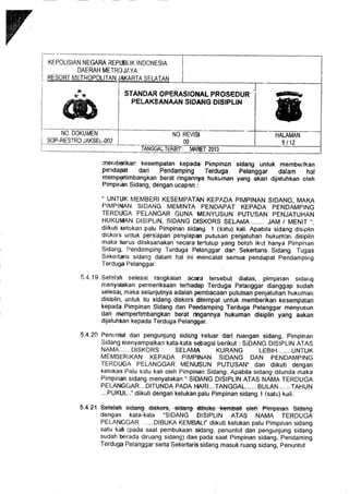 Jawaban 5 sop penjabaran perkap min | PDF