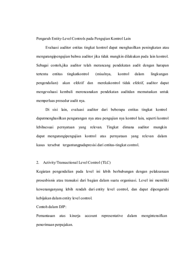 KETERKAITAN ANTARA COSO DENGAN ICOFR | PDF